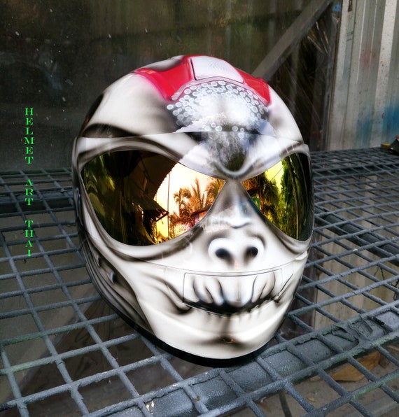 Alien Motorcycle Helmet