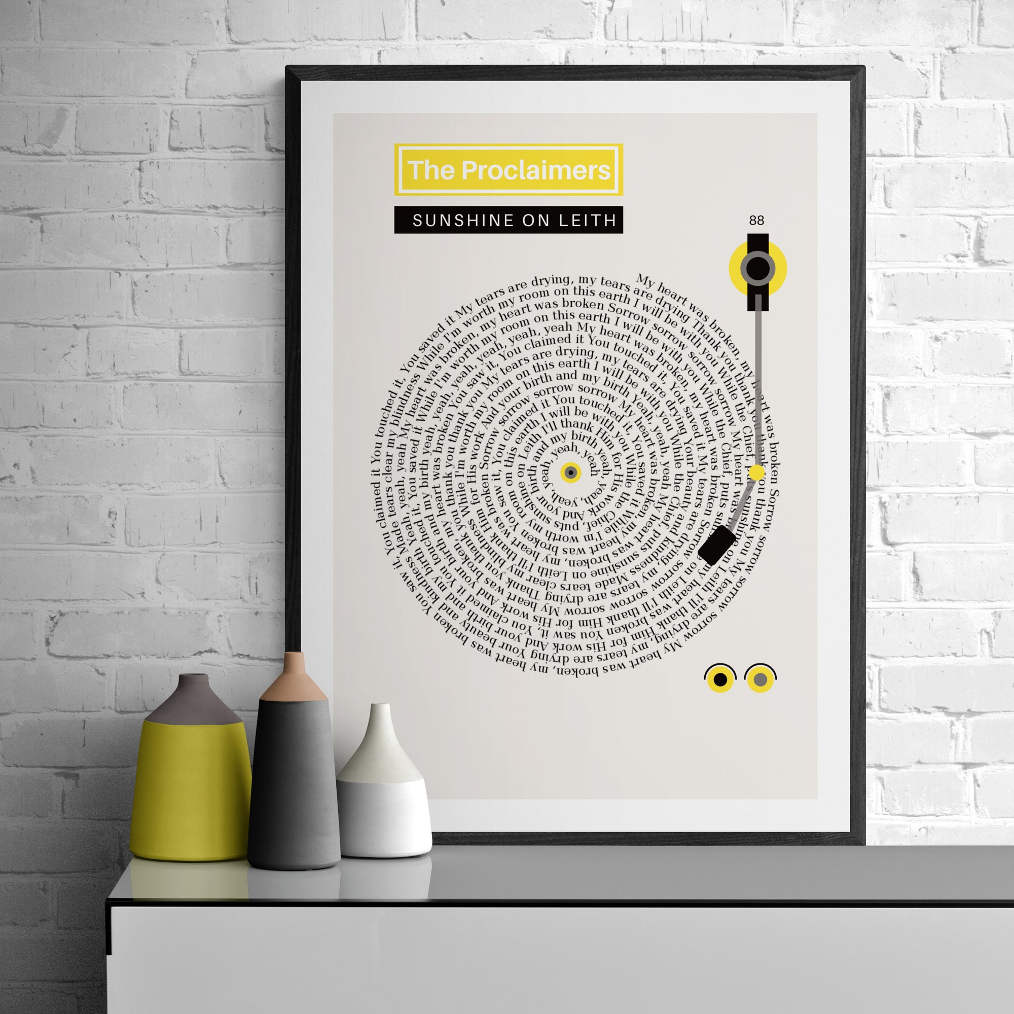 Personalised Lyric Print Choose Your Own Song Print - Etsy UK