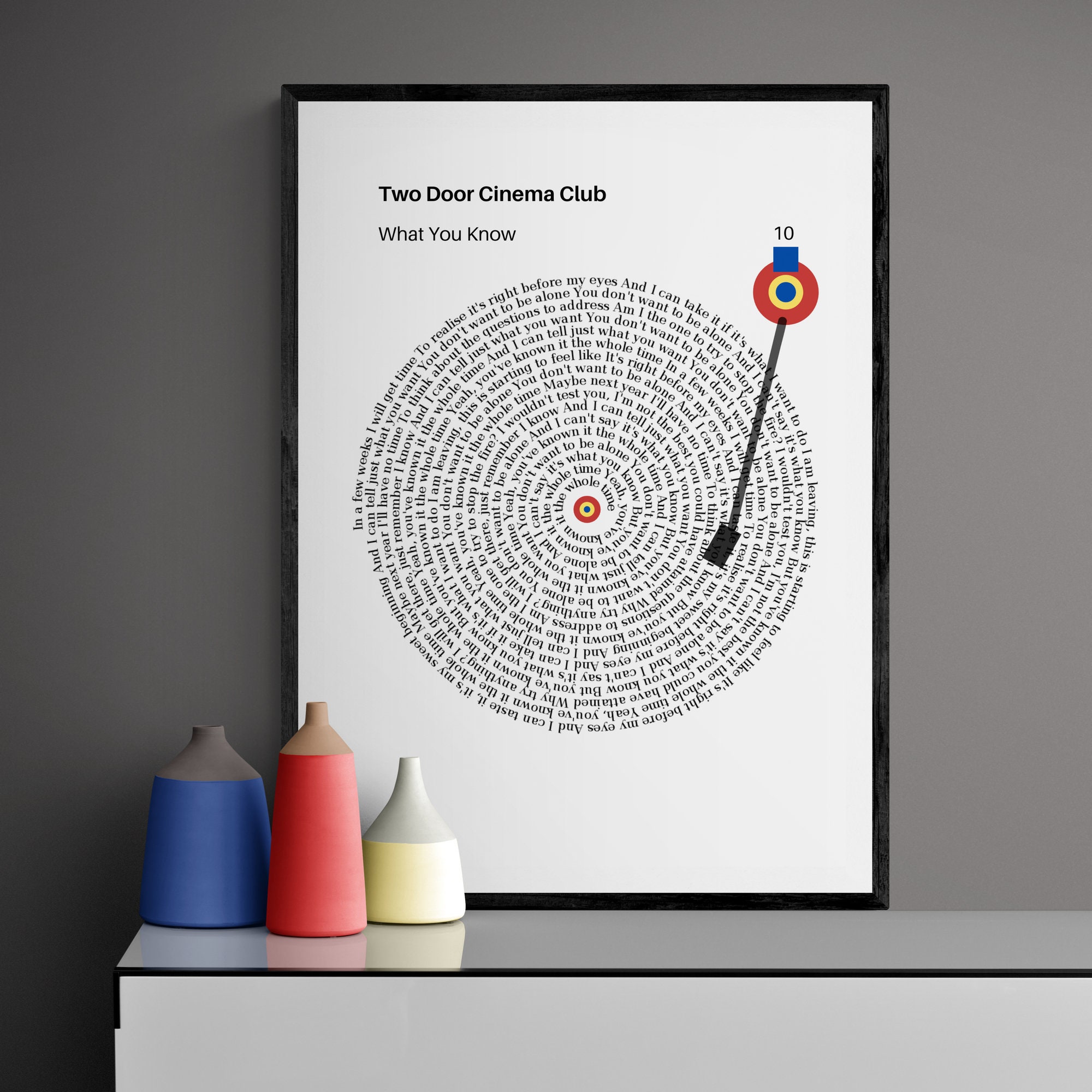 Personalised Lyric Print Choose Your Own Song Print - Etsy UK