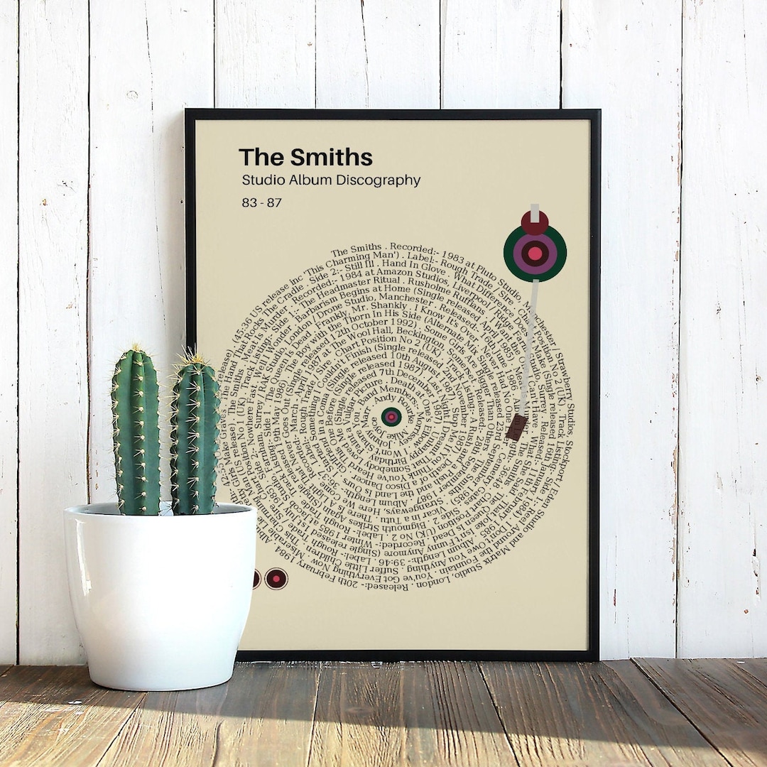 The Smiths Poster the Smiths Print the Smiths Discography the Smiths ...