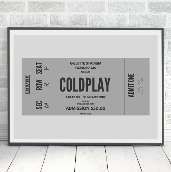 Ticket Stub Quotes