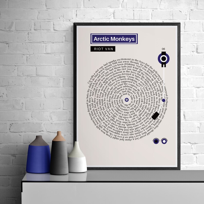 Personalised Lyric Print Choose Your Own Song Print - Etsy UK