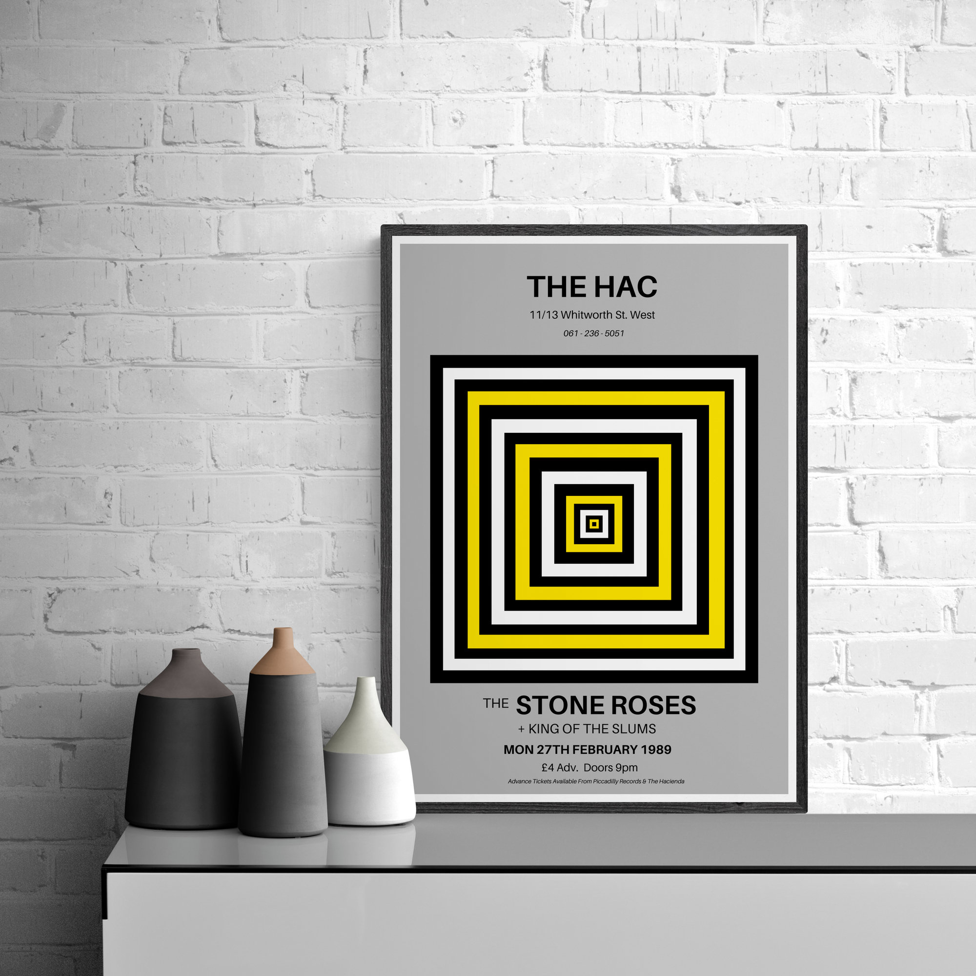 Minimalist Band Posters