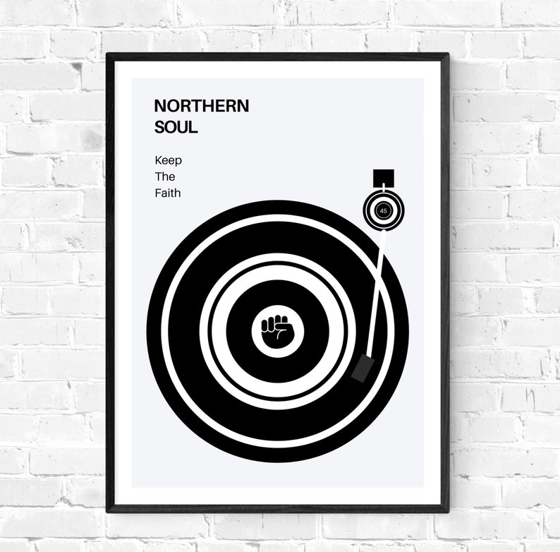 Northern Soul Poster Northern Soul Print Northern Soul - Etsy UK