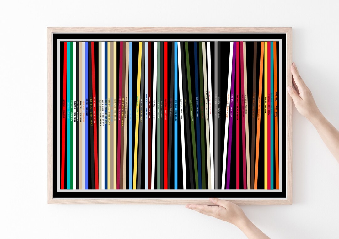 Choose Your Own Songs Print Personalised Music Gift Record - Etsy