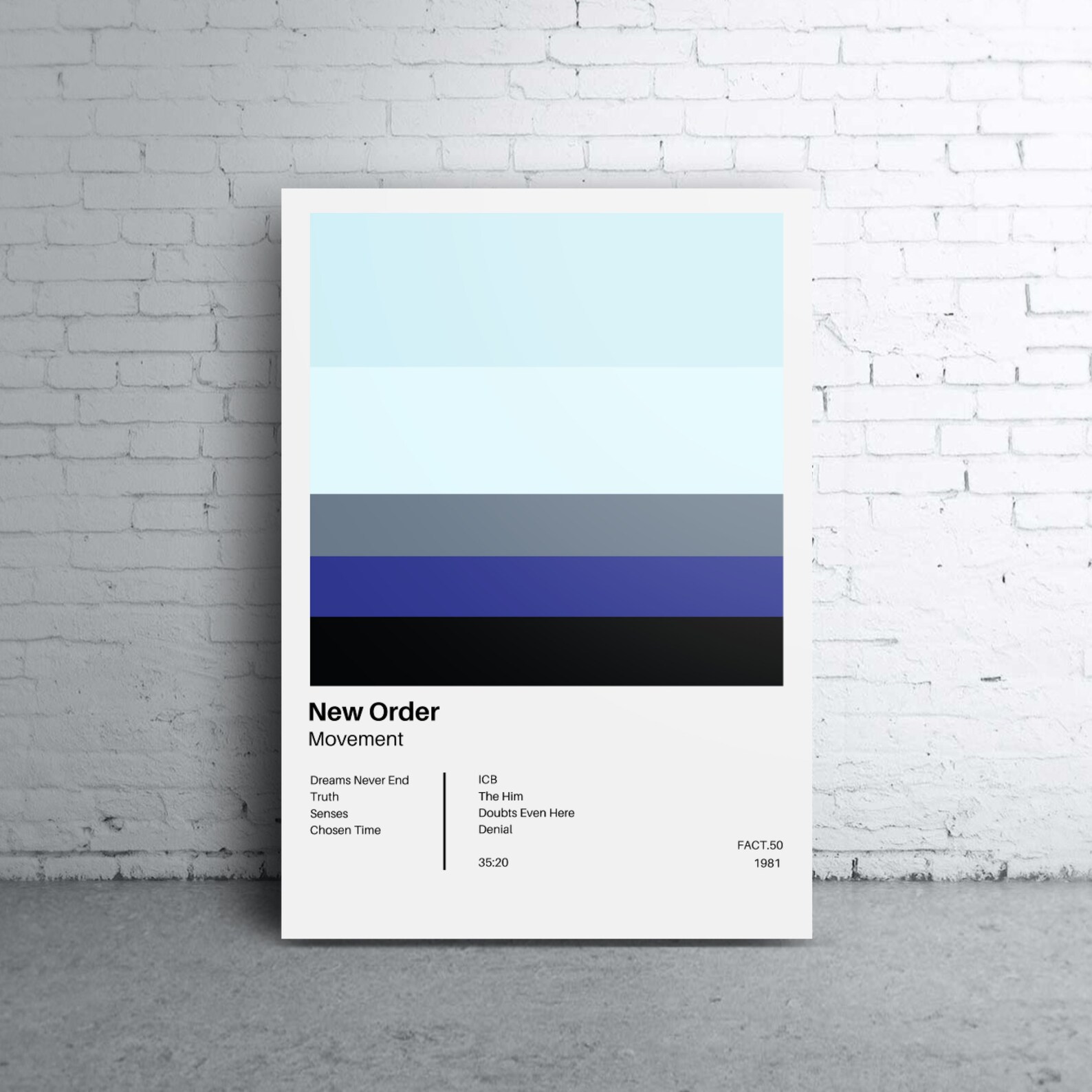 New Order Poster New Order Print New Order Movement New | Etsy