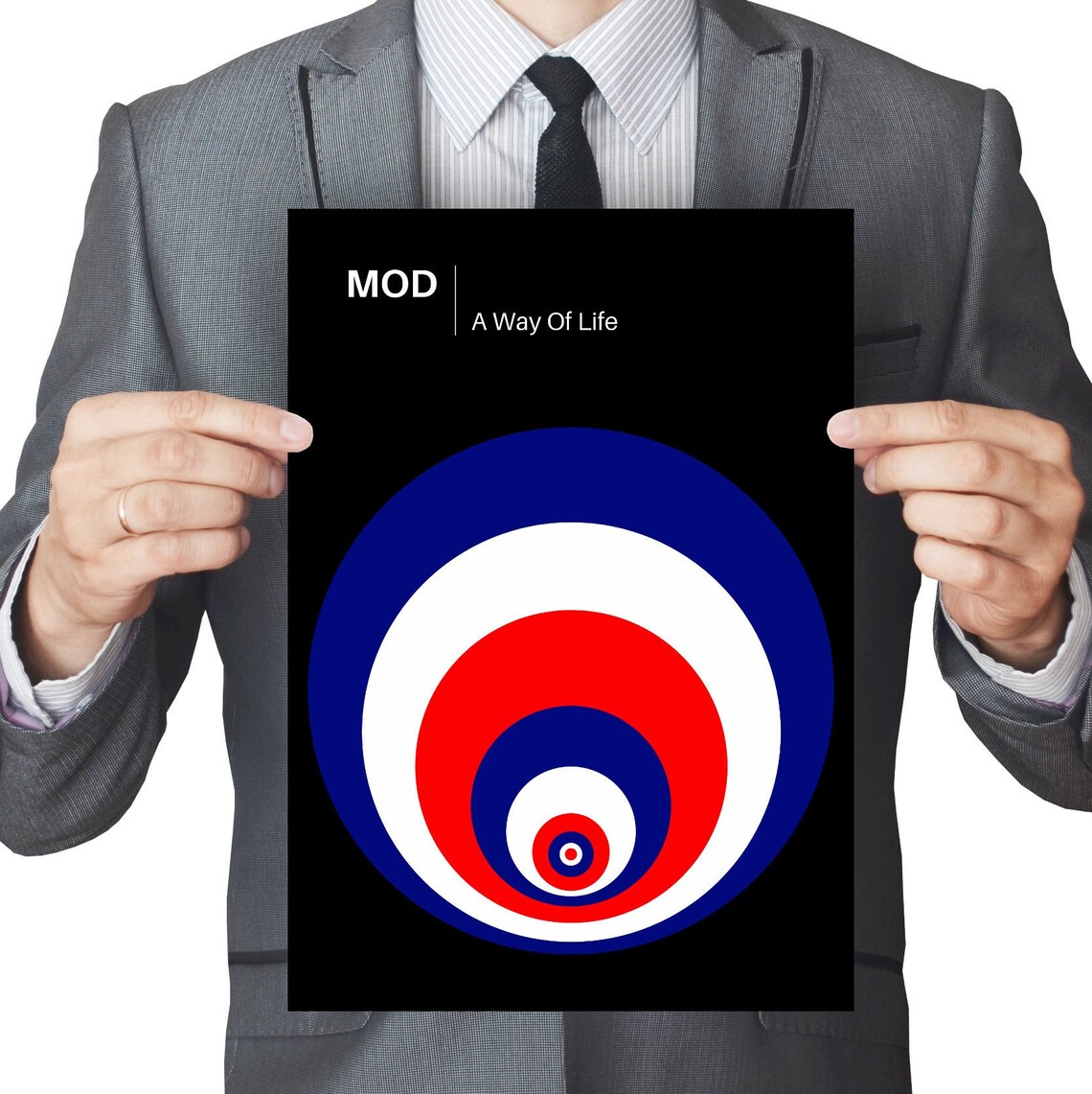 Mod Poster Mod Print Mod Target Mods Poster Mods Print | Etsy