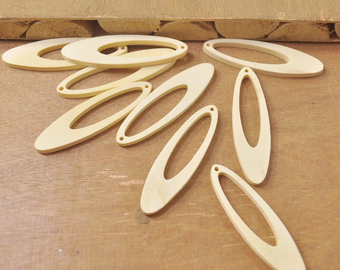 50 Small Wood Triangle Pendantswooden Triangle Beadstriangle - Etsy