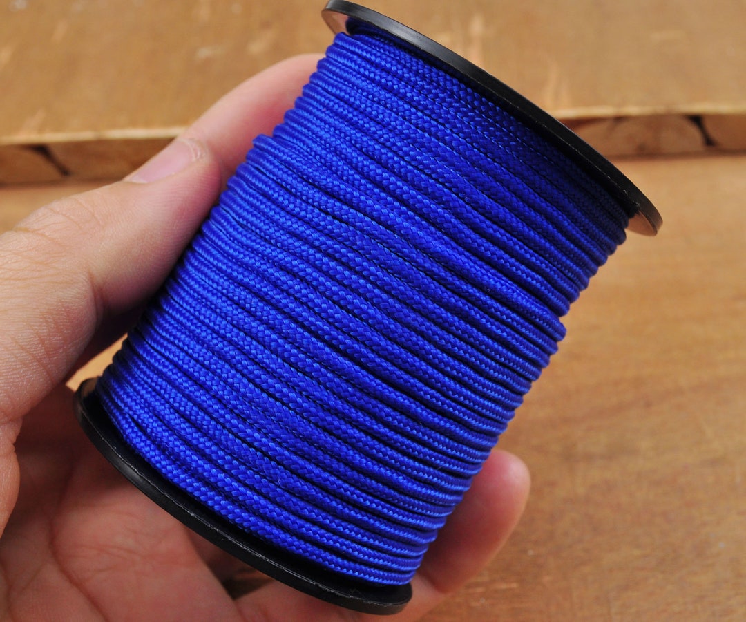 30/50/100 Yards,2mm Blue Cords/ropes/strings,nylon Braided Cord for ...