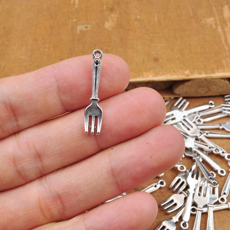 Fork Pendant - Etsy