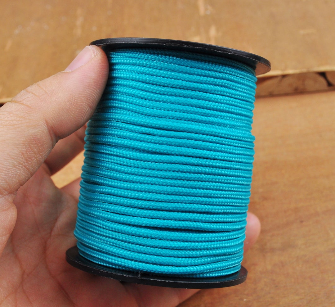 30/50/100 Yards,2mm Aqua Blue Nylon Cords/ropes/strings,nylon Braided ...