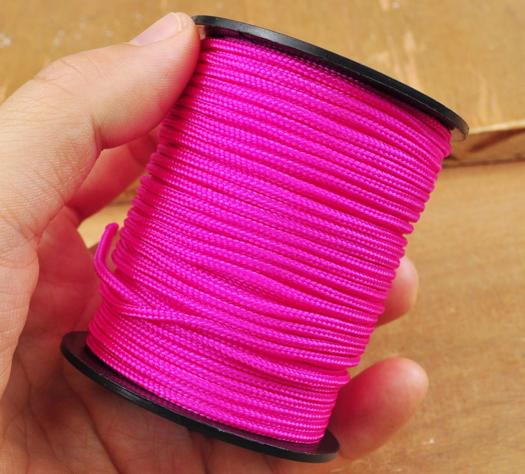 30/50/100 Yards,2mm Rose Cords/ropes/strings,nylon Braided Cord for ...