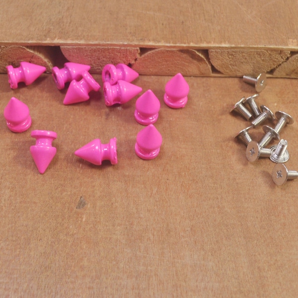 Hot Pink Button - Etsy