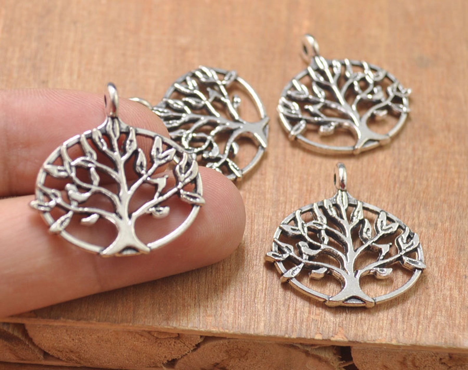 20pcs Tree of Life Charms/silver Tree Charms/silver Tree Pendant/silver ...