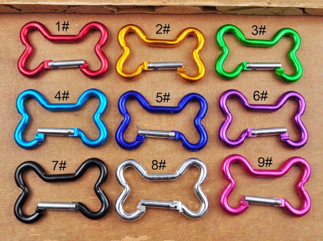Dog Bone Carabiner,keychains， Key Fob , Car Keys,aluminium Carabiner ...