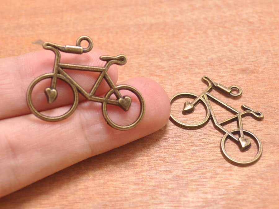 Bike, Bicycle Pendants, Bike Charms, Vehicle, Transportation,20pcs ...