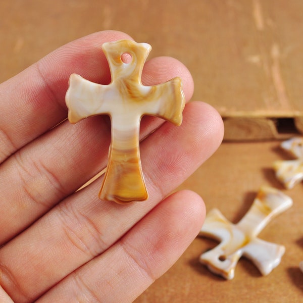 Acrylic Cross Pendant - Etsy