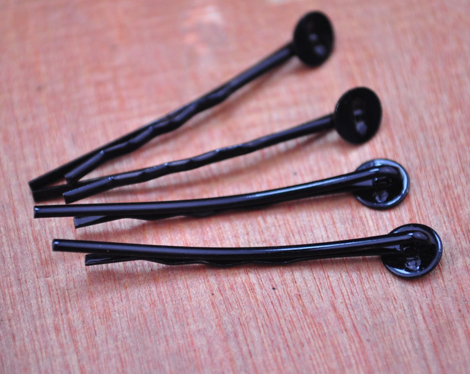 Black Bobby Pinwholesale Lot 100pcs Black Stone Bobby Pins - Etsy