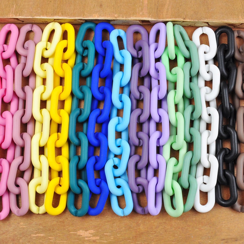 Plastic Chains for Necklace - Etsy UK