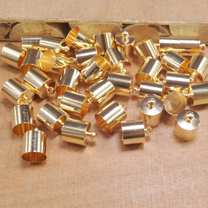 Gold End Caps - Etsy