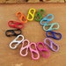 S-shaped Alloy Spring Clasp, 13 Colors, Double Gated Spring Snap Hook ...
