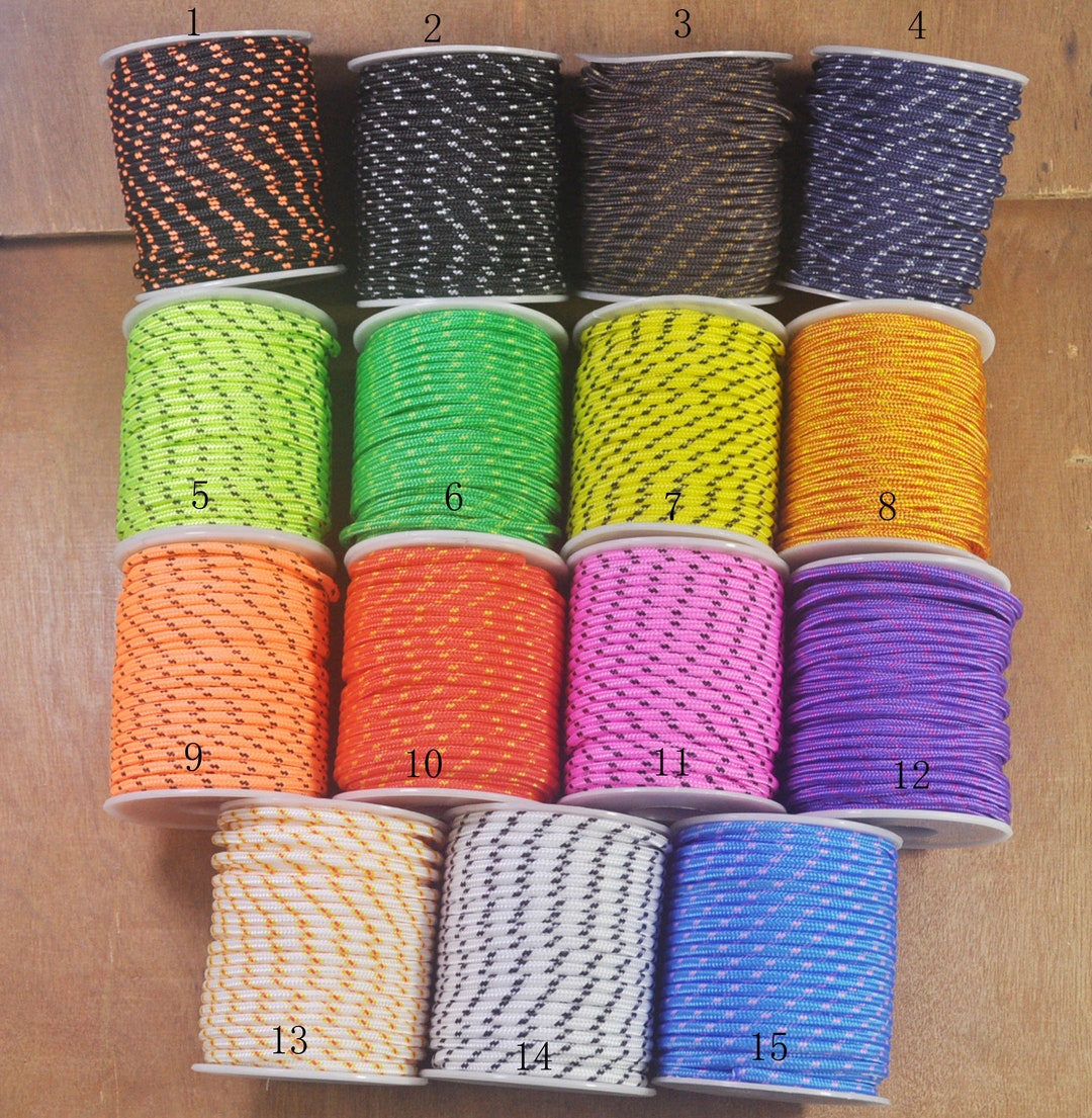 10 Yards Braided Cord,3mm Colorful Nylon Rope,necklace and Bracelet ...