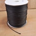 20meter 1.5mm Black Waxed Cord,round Woven Cord,wax Rope,string ...