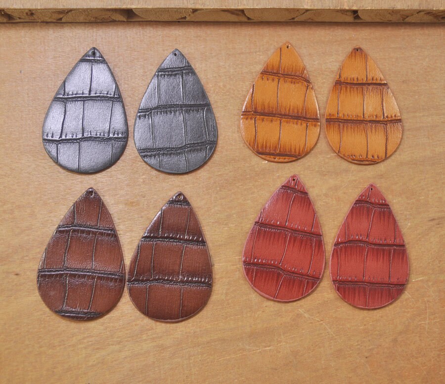 20/50 Pieces Teardrop Earring Shapes Mixed Color Teardrop - Etsy