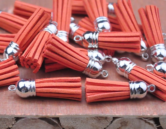 Fringe Tassel Pendant50pcs of Light Orange Colors Imitation | Etsy