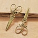 20pcs Antique Bronze Scissors Charm Scissors Pendant for Necklace ...