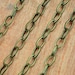 Chian,necklace Chains,32ft10 Meters Antique Bronze Chain Rectangle ...