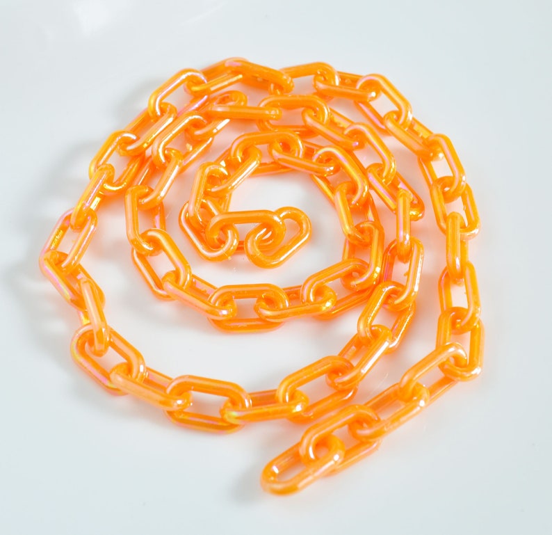 2-50pcs AB Color Plastic Chain,acrylic Chain,19inch,mask Necklace ...