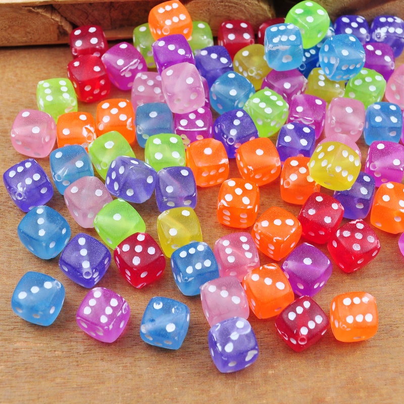 Colored Dice - Etsy
