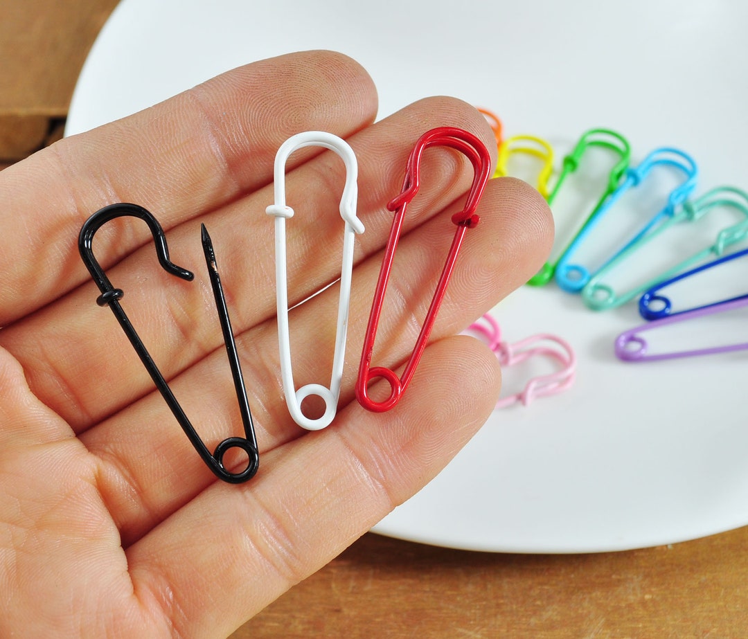 13 Colors,enamel Metal Safety Pin,colorful Safety Pin,pins Connector ...