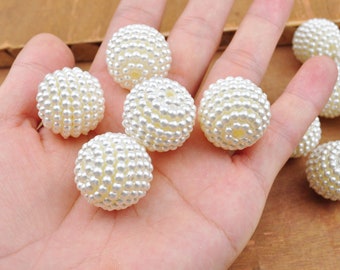30-200pcs White Square Shape, Small Square Beads, Cubic Beads, Acrylic ...
