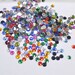 5000pcs Mixed Color Rhinestones,acrylic Round Rhinestones,faceted,flat ...