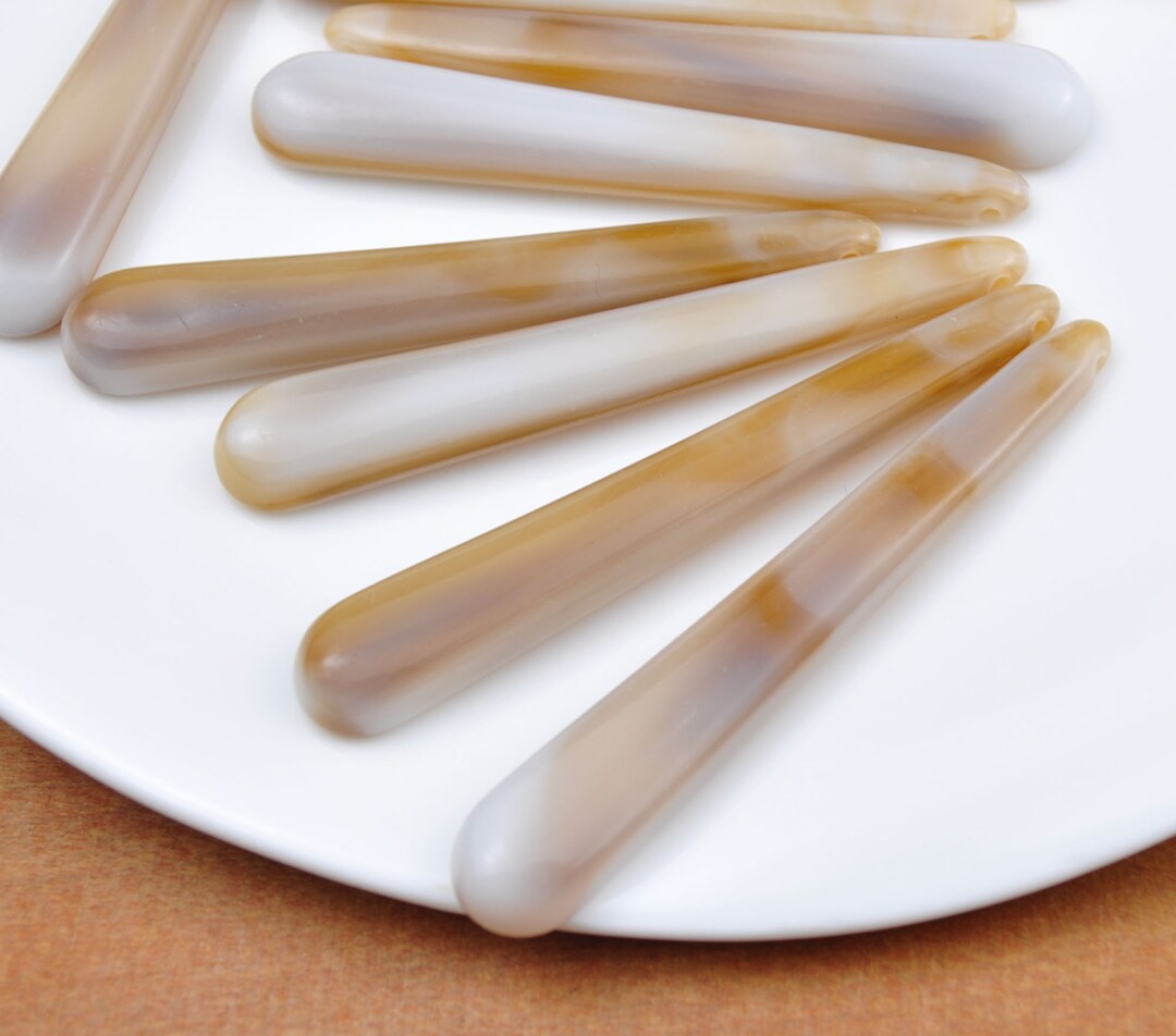 10pcs Acrylic Drop Charm,teardrop Plastic Beads,acrylic Drop Shape ...