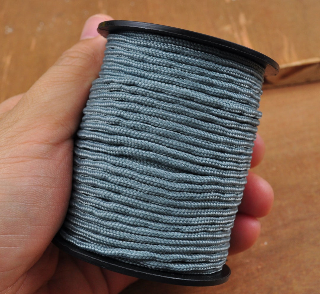 30/50/100 Yards,2mm Gray Cords/ropes/strings,nylon Braided Cord for ...
