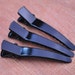 100pc Alligator Clips With Teeth in Black Tone, 44x8mm Long Alligator ...