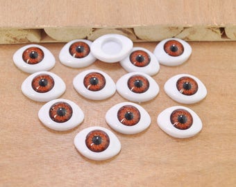10pairs 47mm Large Toy Eyes Cartoon Eyes Oval Adorable Comic Safety ...