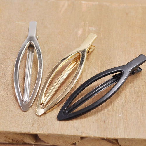 Wholesale Clips/50pcs of 60mm 2.35 Inches Silver Slim | Etsy