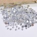 1000pcs Transparent Rhinestones,acrylic Round Rhinestones,faceted,flat ...