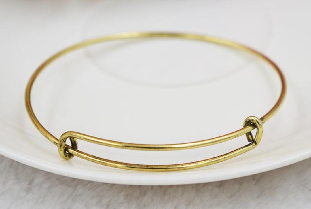 Adjustable Bangle Bracelet,bronze Adjustable Bangle Bracelet Blanks ...