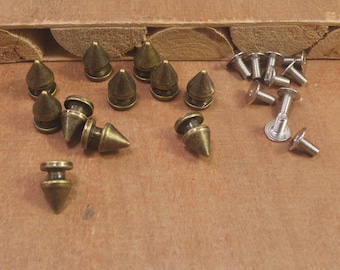 Antique Bronze Spike - Etsy