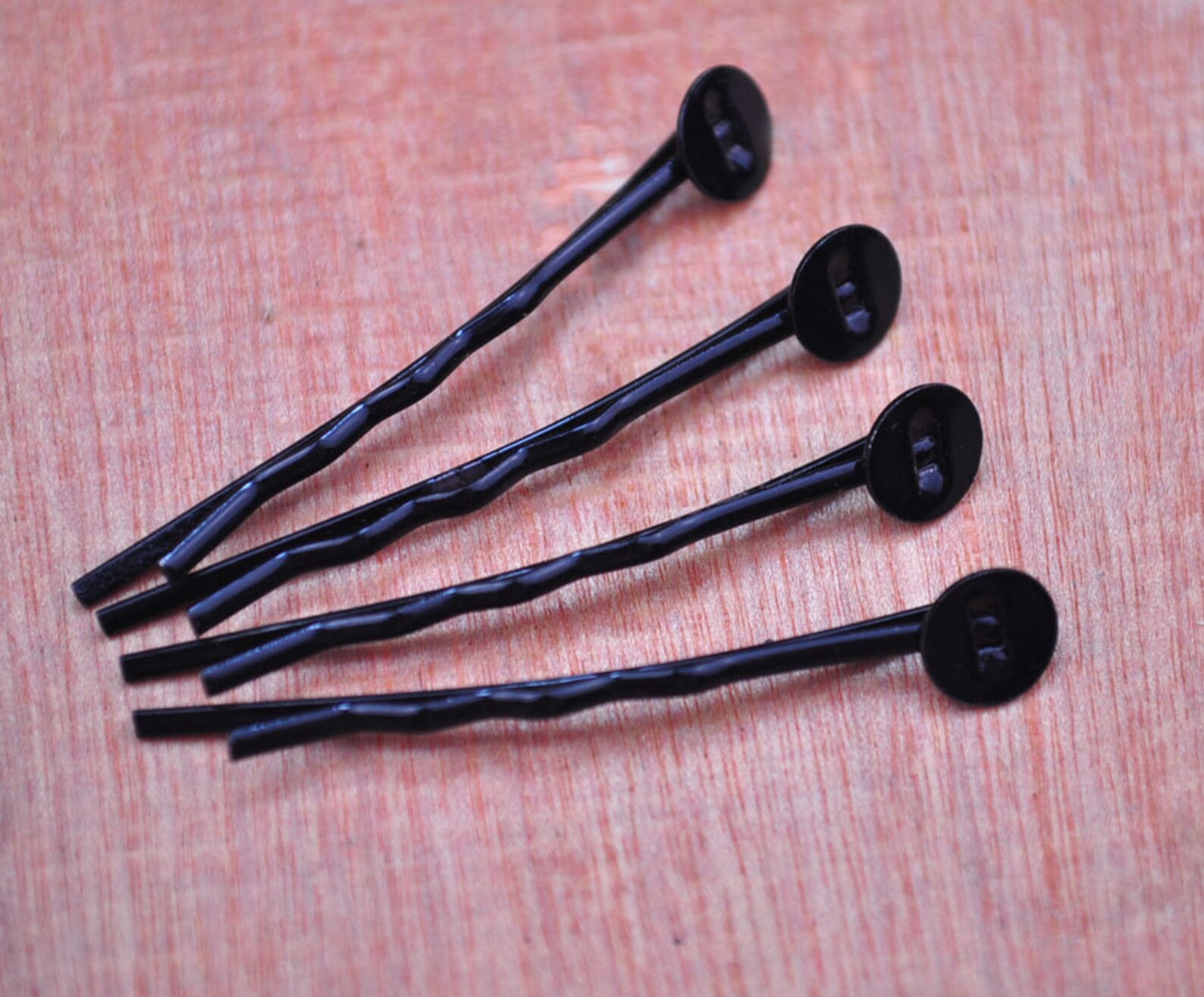 Black Bobby Pinwholesale Lot 100pcs Black Stone Bobby Pins - Etsy