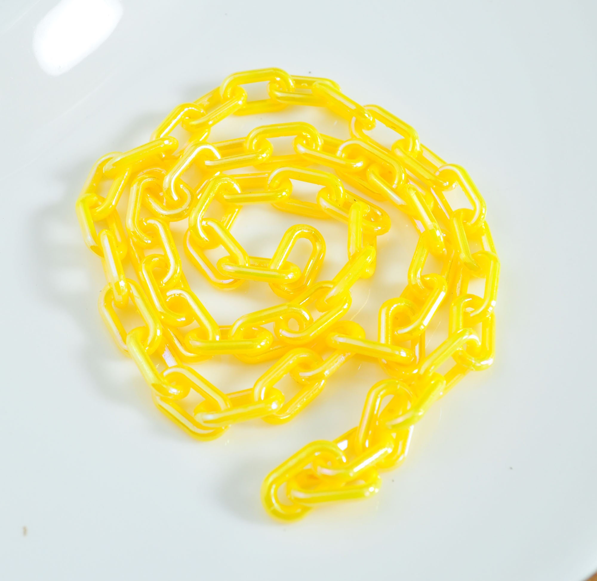 2-50pcs AB Color Plastic Chain,acrylic Chain,19inch,mask Necklace ...