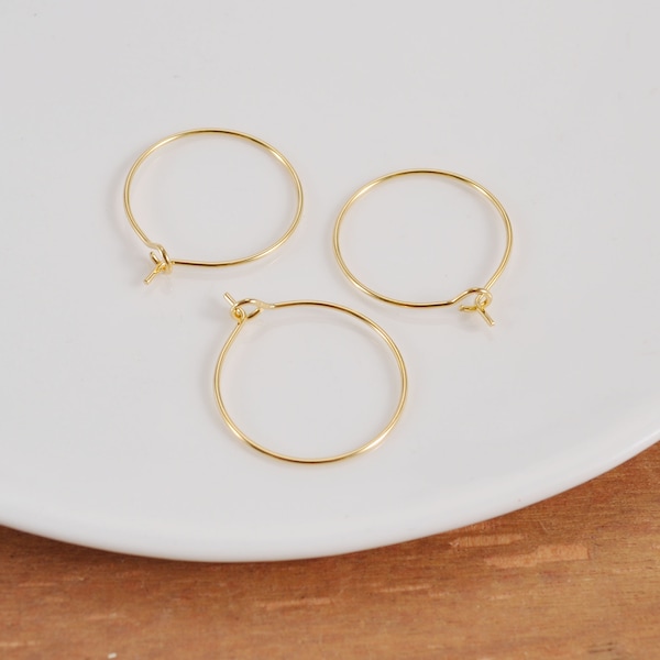 Earring Hoops for Jewelry Making - Etsy