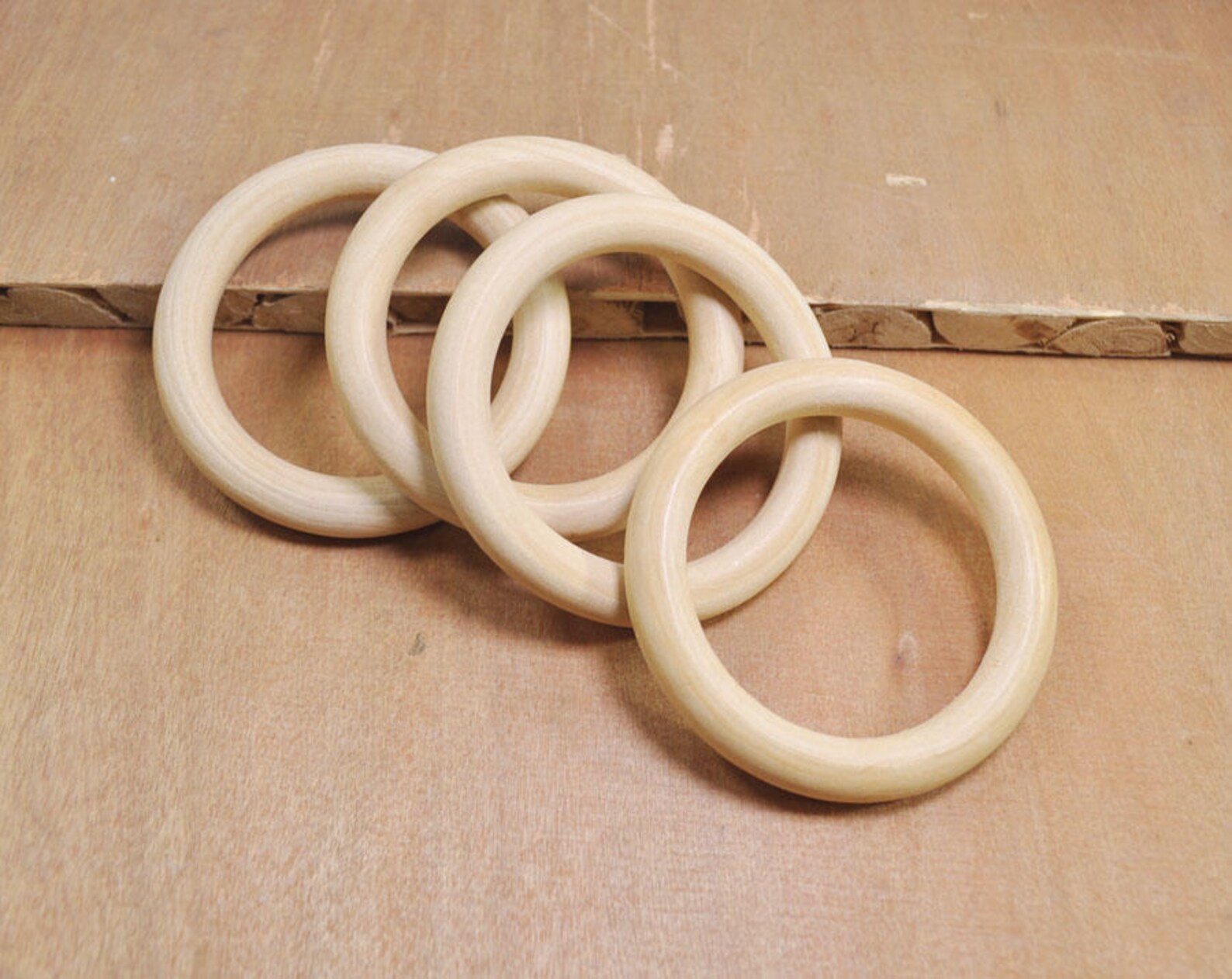 Wood Rings10pcs 73mm Unfinished Wooden Rings Salewooden - Etsy
