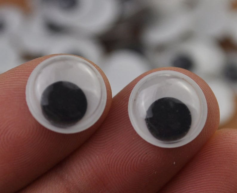 100pcs50 Pairs 12mm White Googly Eyessafety Eyeamigurumi | Etsy