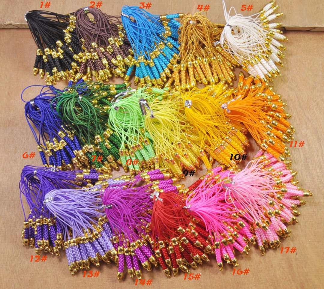 50pcs/100pcs Mixed Color Cell Phone Lanyard Strap Cords，mobile Lariat ...